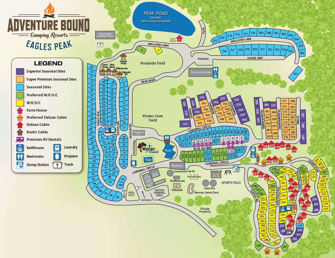 Adventure Bound Camping Resorts - Eagles Peak | The Perfect ...